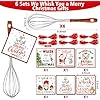 Amazon.com: Pickmesh 6 Set/12 Pcs Christmas Whisks Gifts Includes 6 Pcs ...