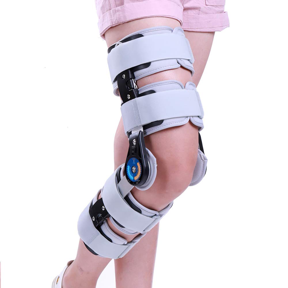 Hinged Knee Brace Support Adjustable Osteoarthritis Knee Strap For ...