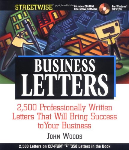 Streetwise Business Letters: Woods, John A: 9781580621335: Amazon.com ...