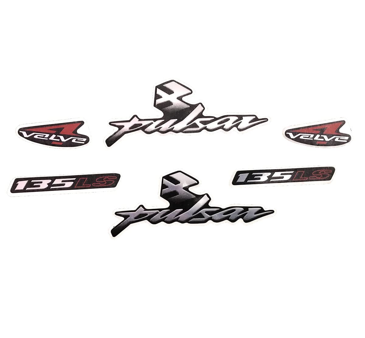 Motorcycle Bike Fancy Stickers and Decals kit Stickers for Pulsar 135 ...