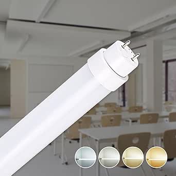 Amazon | 【全工事不要】LED蛍光灯 32形 直管 ラピッドスタート インバーター式 グロー式 直管蛍光管32W形 3000LM 消費電力15W 口金 G13 T10 led直管蛍光灯 ...