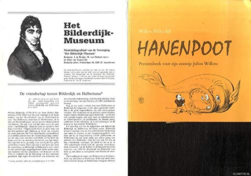 Hanenpoot. Prentenboek voor zijn zoontje Julius Willem : Bilderdijk ...