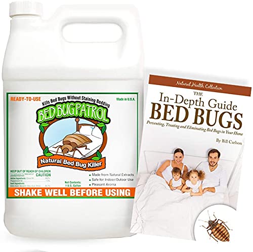 Bed Bug Patrol Bed Bug Killer 1 Gallon, 100% Environmentally Friendly ...