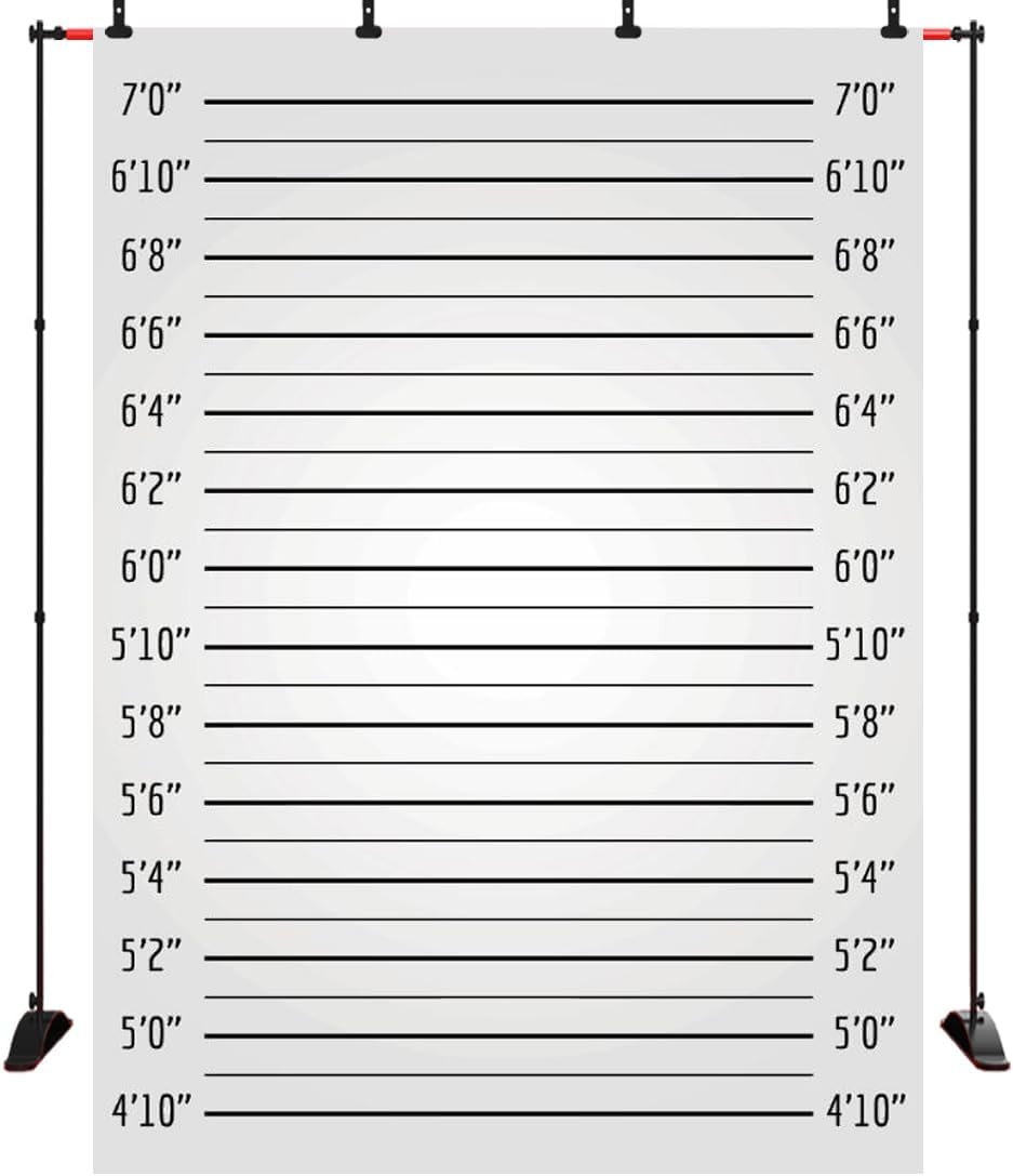 Amazon.com : 5X7FT Prison Backdrop Police Party Decorations Mugshot ...