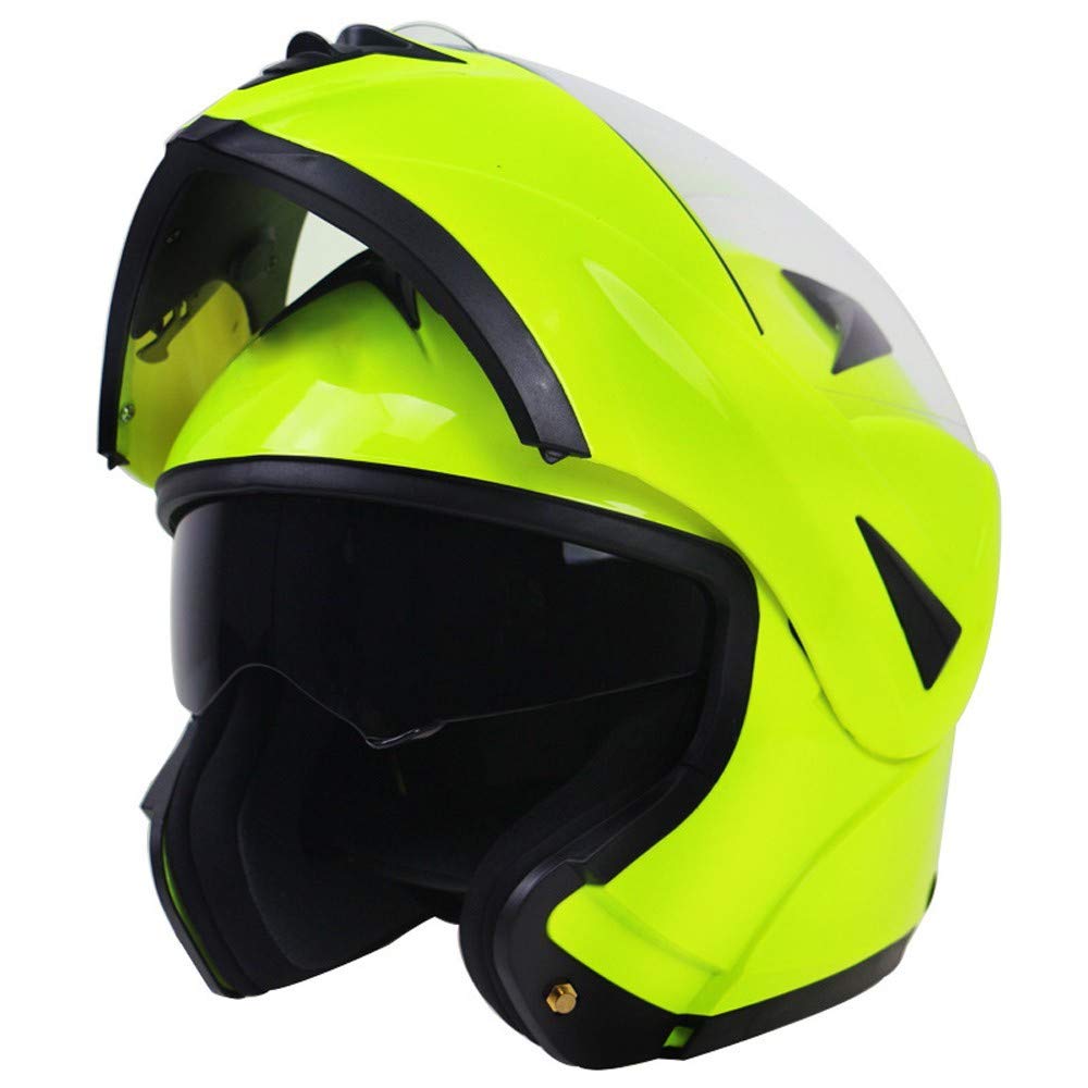 Buy SJAPEX Unisex Modular Motorcycle Helmet, Flip-Up Full-Face Helmets ...