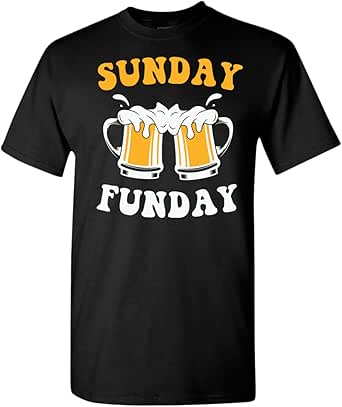 Sunday Funday Beer tees | Amazon.com