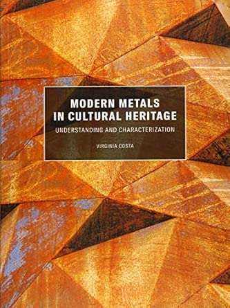 Amazon.com: Modern Metals in Cultural Heritage: Understanding and ...