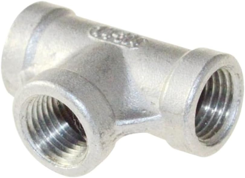 Amazon.com: Pipe Fittings Female Thread Three TEE Joint Pipe Connection ...