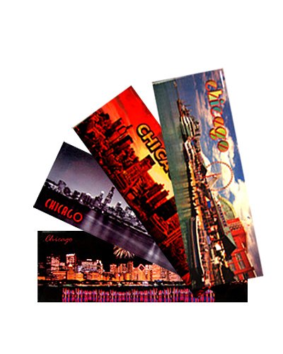 Amazon.com: Chicago Photo Magnets - Chicago Panoramic Magnet Set (Set ...