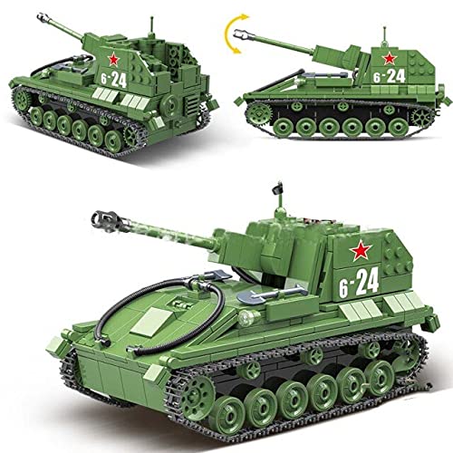 General Jims Military Themed Ww2 Building Blocks Tank Sets For World ...