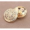 Amazon.com: 10PCS Clothes Button - Retro Hollow Sewing Button Shank ...