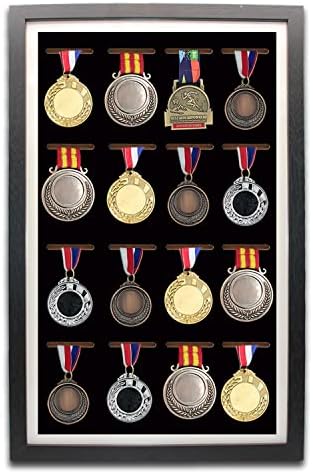 Amazon.com: Medal Display Case, 15 Medals Display Shadow Box Frame, 3D ...