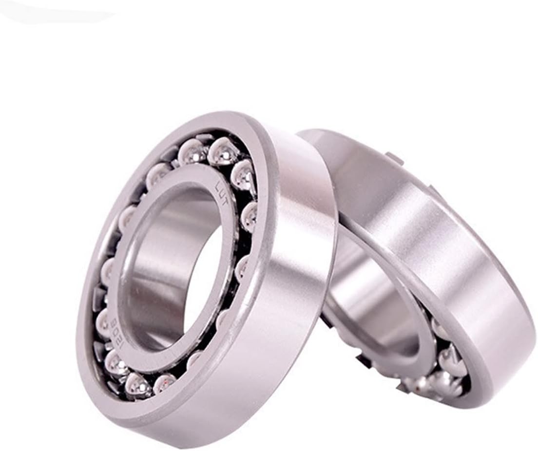 KEIOMI 2pcs Bearing 1200 1201 1202 1203 1204 1205 1206 1207 1208 Double ...