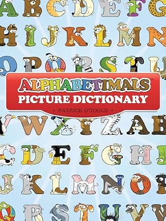 Alphabetimals Picture Dictionary Coloring Book: Buy Online at Best ...