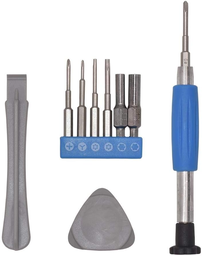 Amazon.com: GTGEveryday Gamebit Screwdriver Set 4.5mm 3.8mm and Triwing ...