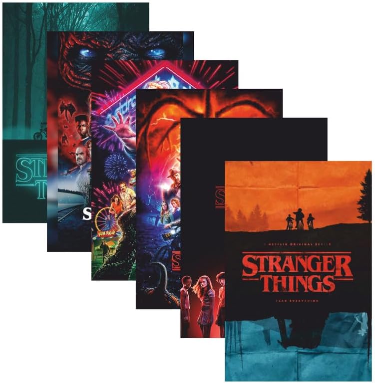 POSTER WALLAH Stranger Things Poster for Home Office and Student Room ...