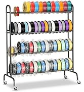 Amazon.com: AHOWPD 3D Printer Rack Filaments Storage - Rolling 3d ...
