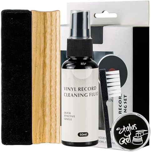 Amazon.com: EVEO Vinyl Record Cleaning Kit - 4in1 Vinyl Record Cleaner ...
