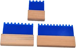 Plastic Comb with Round for Creating Combing Effect & Plaster : Amazon ...