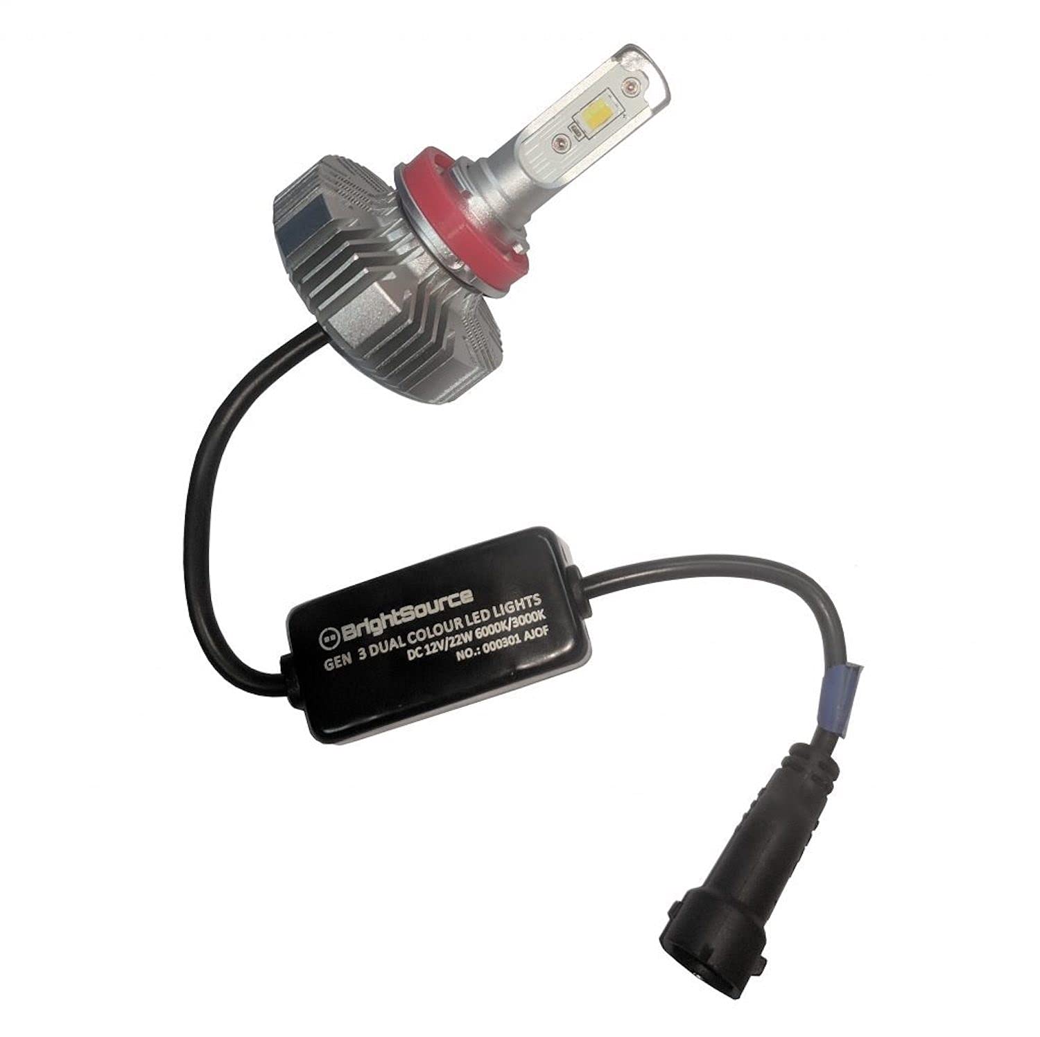 Amazon.com: BrightSource Duo 880 Dual Color LED Fog Light Bulbs, Twin ...