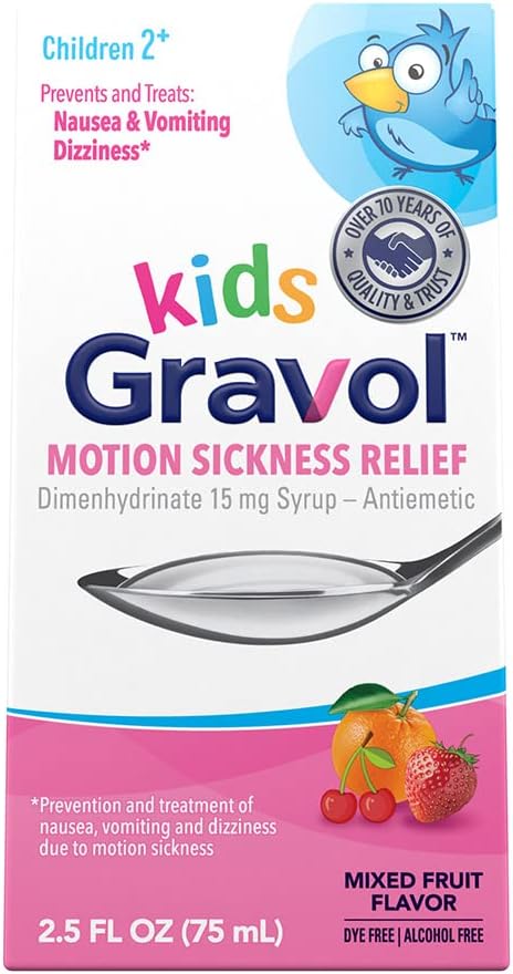 Amazon.com: Gravol Liquid Gels 50mg for Motion Sickness Prevention and ...