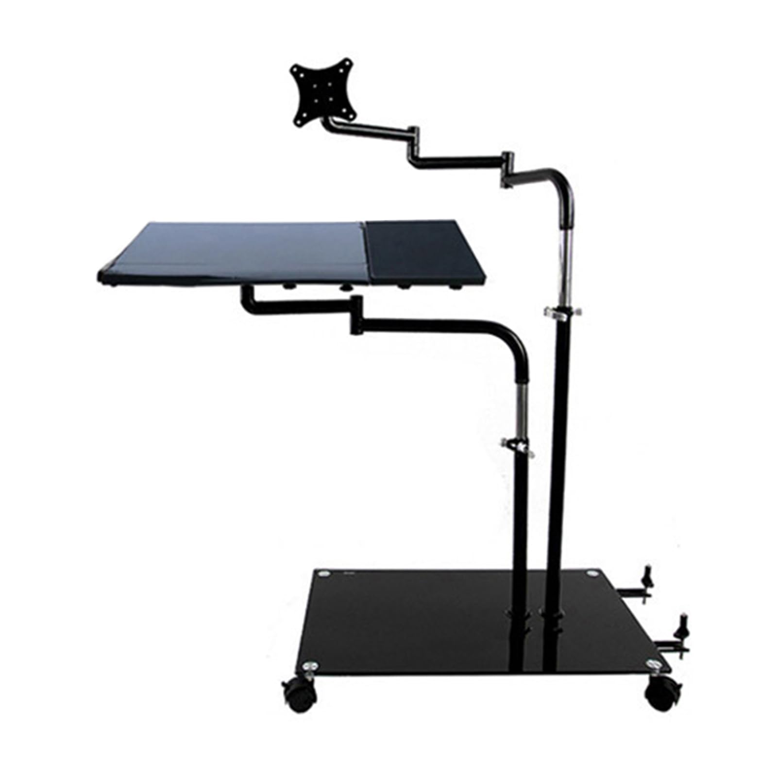 Amazon.com: BOOIIAOP OK610 OK611 Bedside Moving Laptop Stand Adjustable ...
