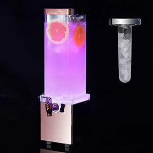 Amazon | JOGIO ウォータージャグ ドリンクサーバー ドリンクディスペンサー 業務用ウォーターサーバー 冷水筒 大容量 保冷 保温 2/3/5LL 蛇口付き 透明バレル ドリンク ...