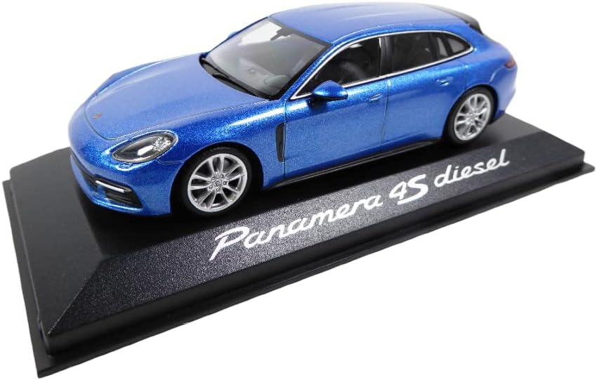 Amazon.com: OPO 10 - Car 1:43 Porsche Panamera 4S Diesel Blue ...