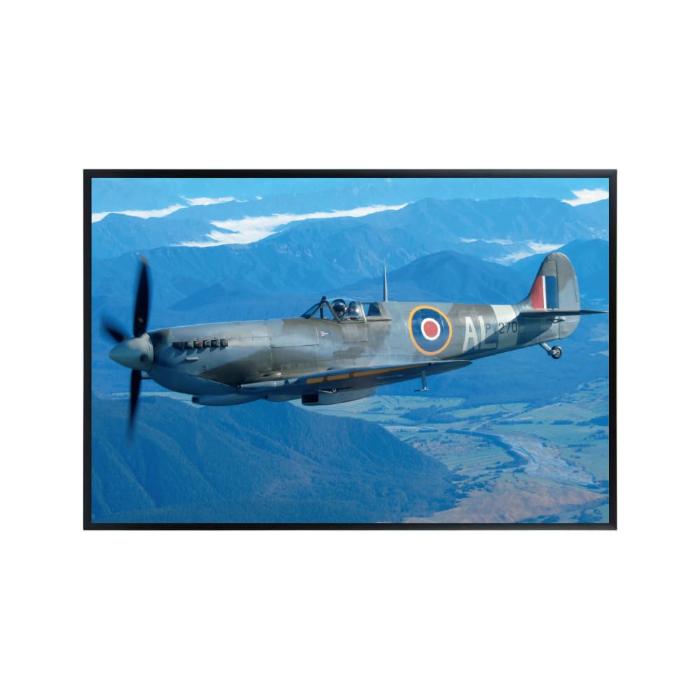 Amazon.com: Blessed Posters Supermarine Spitfire Poster - Vintage ...