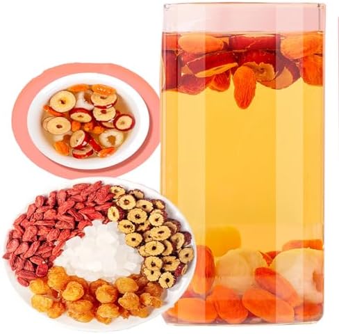 Amazon.com : Longan Red Jujube Goji Berry Tea 7.05oz Wolfberry Fruit ...