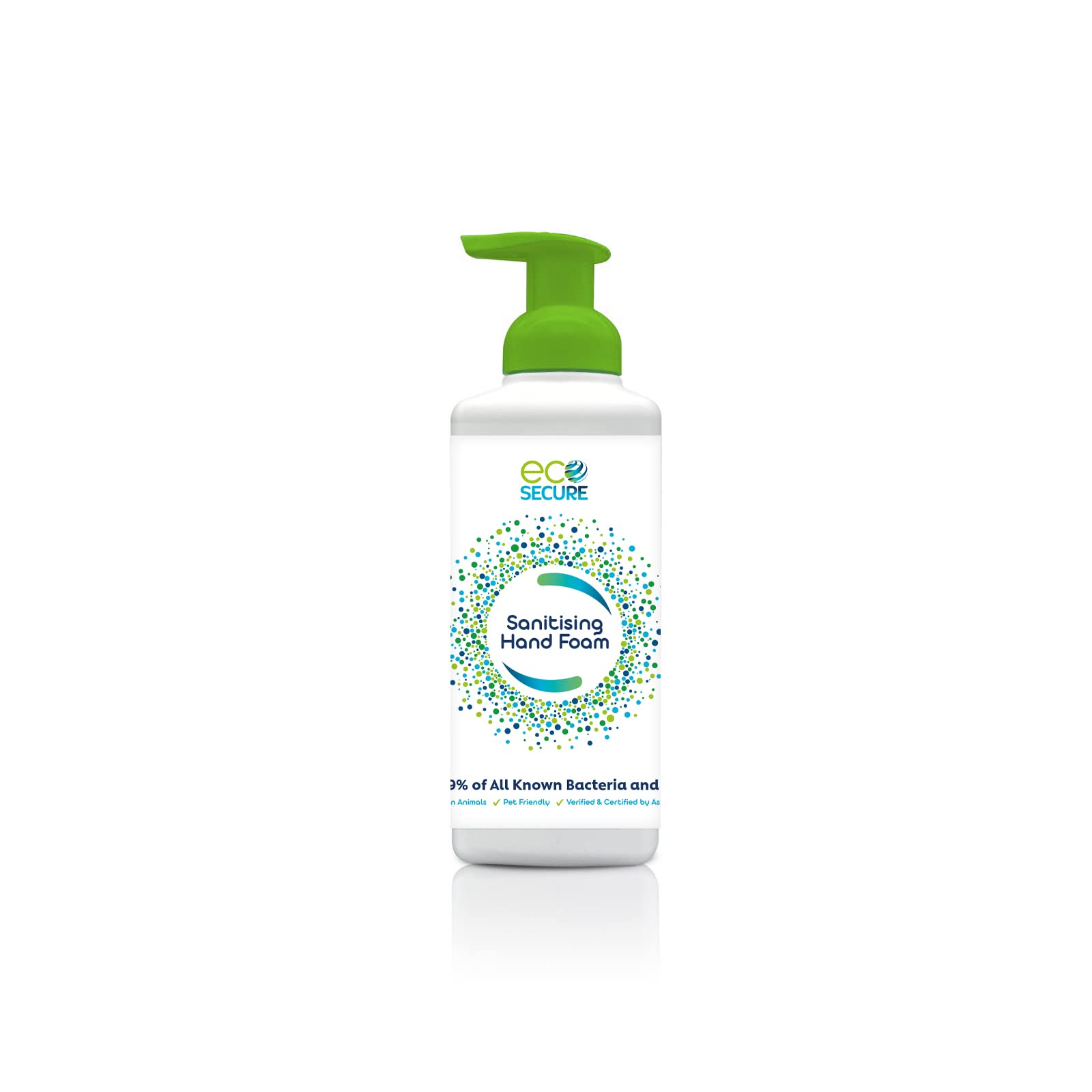 Ecosecure Alcohol-Free Hand Foam Sanitiser - Kills 99.99% of All Known ...