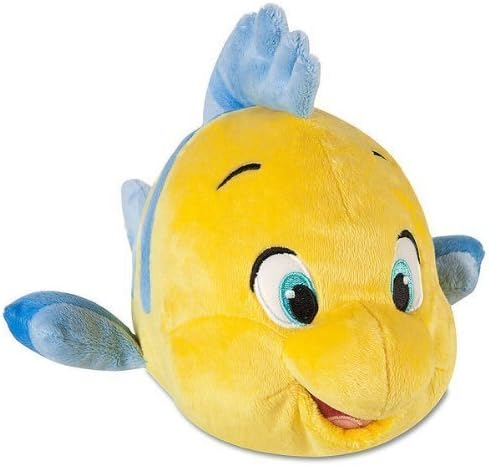 Disney Flounder (Fabius) Plüschtier Fisch - Arielle, die Meerjungfrau ...