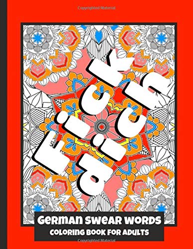 Amazon.com: German Swear Words - Coloring Book for Adults: Real German ...