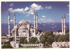 12 Colour Views of the Blue Mosque (Post Cards) : Keskin Color: Amazon ...