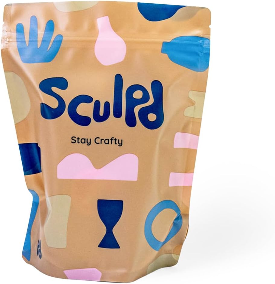 Amazon.com: Sculpd Air Dry Clay, Extra Clay Bag for Kids, Teenagers ...