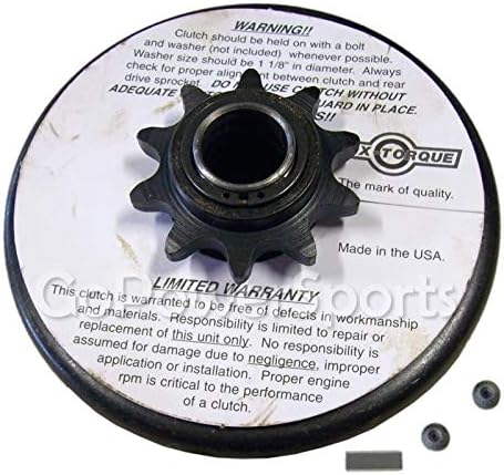 Amazon.com: MAX-Torque Clutch 3/4 Shaft,#40,41,420 Chain,10 Teeth ...