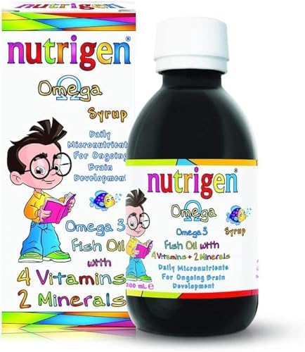 Nutrigen Omega 3 syrup for kids : Amazon.ae: Health