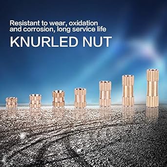 Embedded Nut, Threaded Insert Embedment Nuts, 210pcs M3 M5 for ...