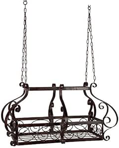 Amazon.com: Benzara IMX-8570 Durable Calatrava Pot Rack by Benzara ...