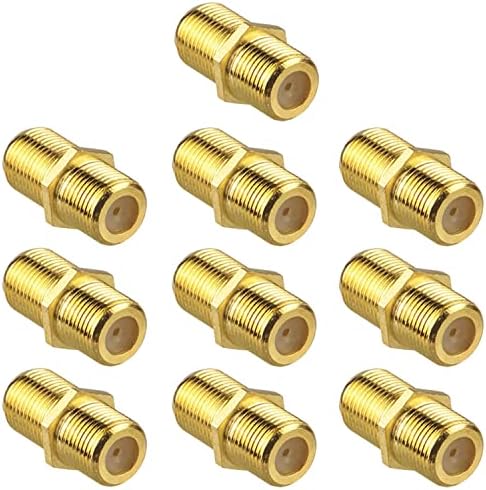 Amazon.com: Pasow F81 Barrel Connectors High Frequency 3GHz Female to ...
