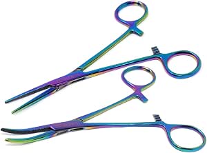 Amazon.com: 2 Pcs Pet Groomer Dog/Cat Hemostat Forceps 5.5" Hair Puller ...