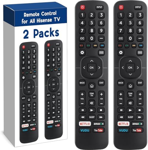 Amazon.com: Replacement Remote Control for All Hisense 4K LED HD UHD ...