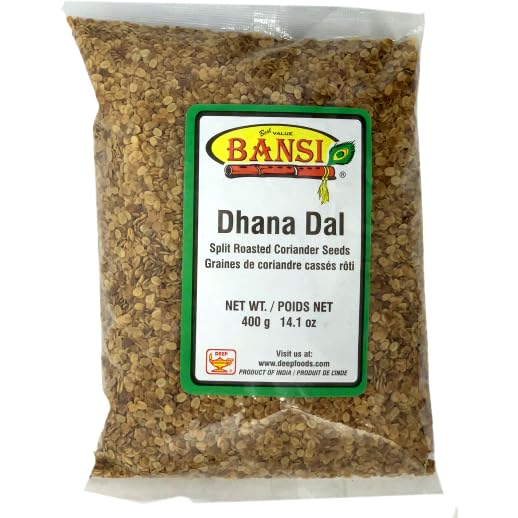 Amazon.com : Bansi Roasted Dhana Dal - 400 Gm (14 Oz) : Everything Else