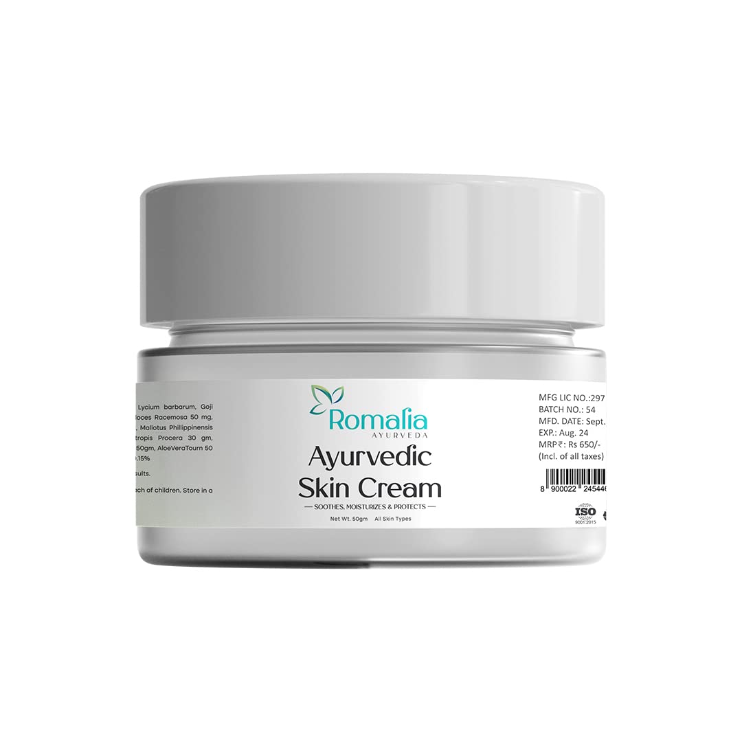 Romalia Ayurvedic Face Cream | 11 Herbal Blend | Diminish Dark Spots ...