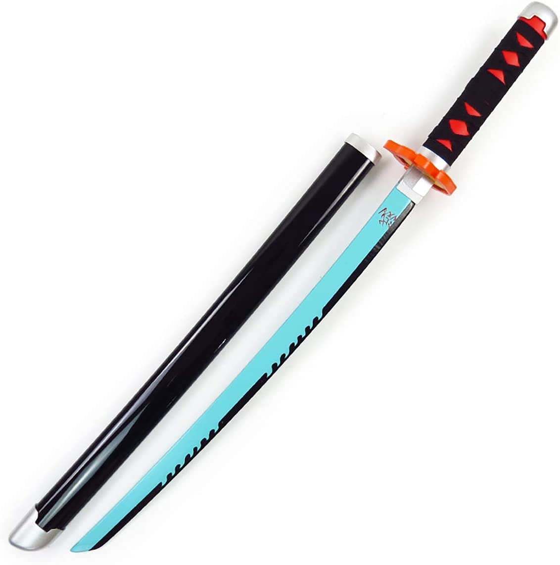 Buy GuoYo Demon Slayer Blade Cosplay Katanas Prop Wooden Cosplay Anime ...