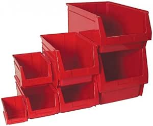 Tayg red Stackable Storage Bin mod. 55 : Amazon.com.au: Home