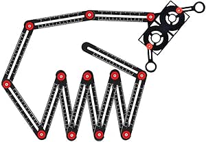 Amazon.com: Fixed Angle Measuring Ruler, Tile Construction Tools ...