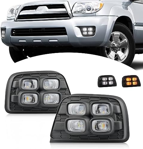 Amazon.com: BINGIGOO 2PCS Front Fog Lights LED Switchback LED Daytime ...
