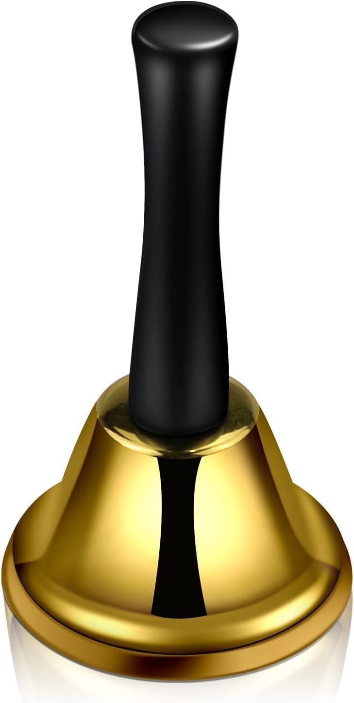 Stainless Steel Hand Bell Hand Service Bell - The Classic Reception ...