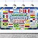 Amazon.com : HOWAF America Tournament 2024 Soccer Match Flag Backdrop ...
